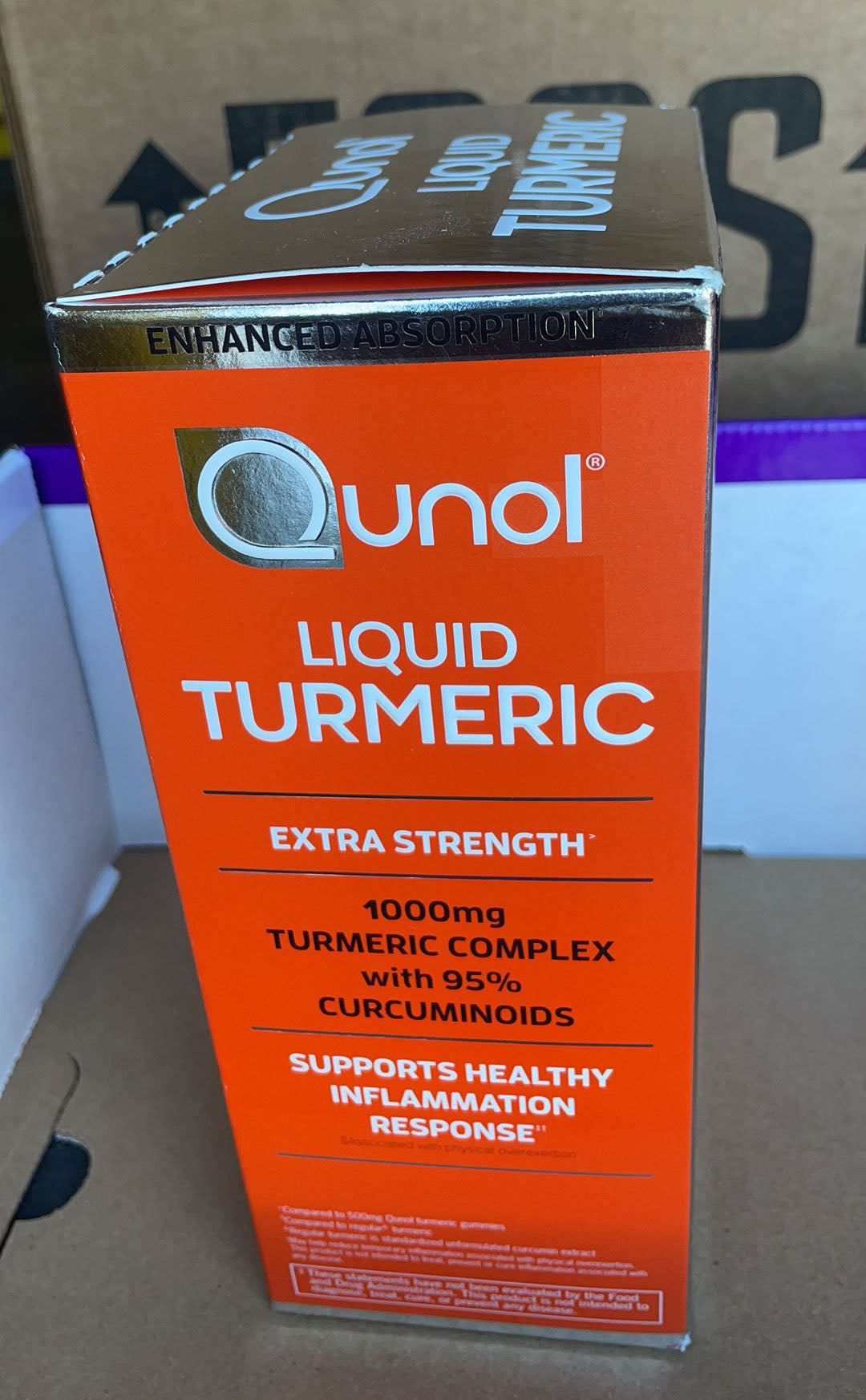 Qunol Liquid Turmeric Curcumin Complex 1000mg 60 Servings - 30.4 Fl. O ...
